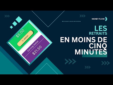 COMMENT FAIRE LE RETRAIT DANS MONEY FLOW - YouTube