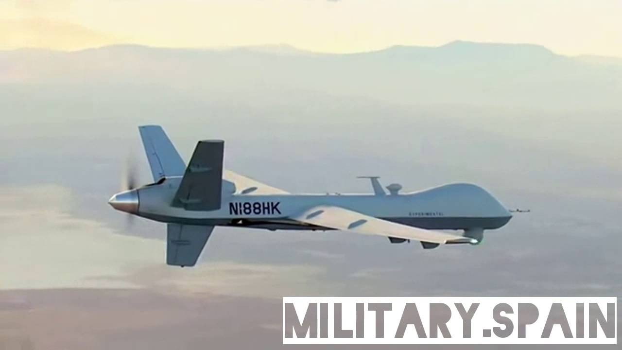 NUEVO DRON 'REAPER' DEL EJÉRCITO ESPAÑOL ☆ ][ ☆ NEW DRONE 'REAPER' OF ...