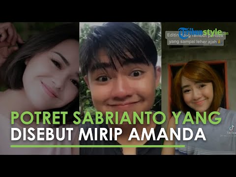 Foto-foto Tampang Sabrianto, Pernah Viral Disebut Mirip Amanda Manopo Versi Cowok