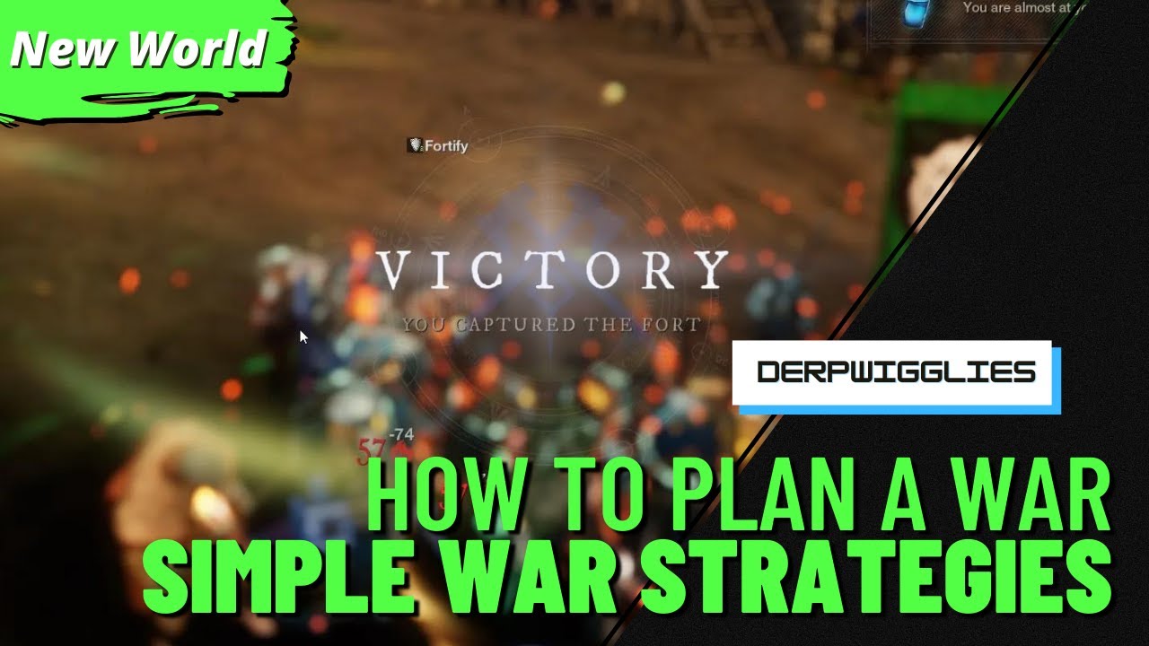 How to Plan for a War in New World | Simple Strategies and Basics - YouTube