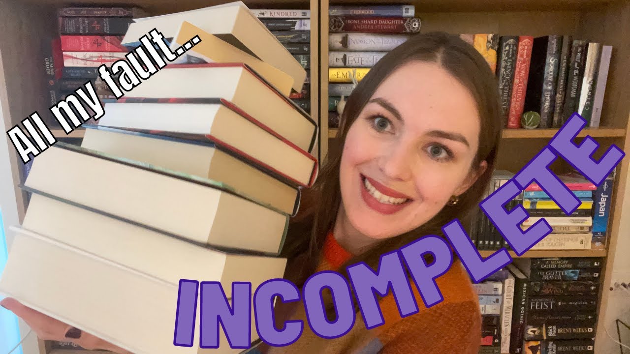 Incomplete Book Series! (2021) - YouTube