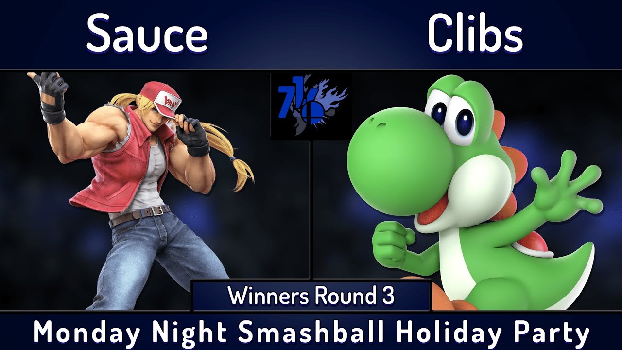 MNS Holiday Party | Sauce (Terry) vs Clibs (Yoshi) | WR3 | SSBU Smash ...
