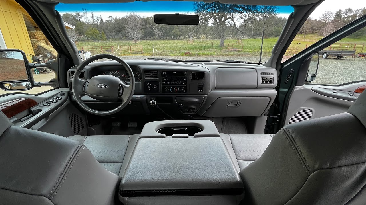 F250 Interior tour - YouTube