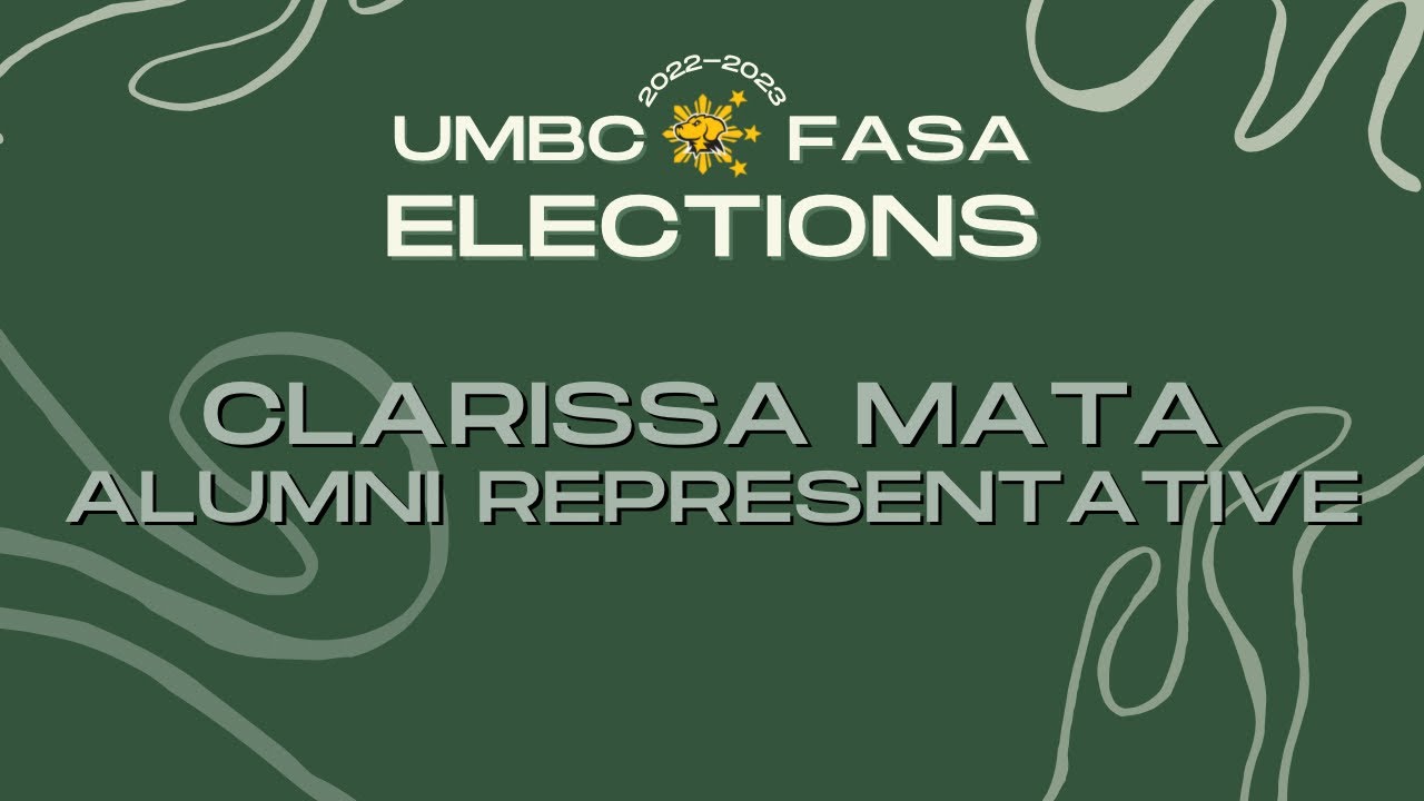 Clarissa Mata - Alumni Representative Speech - YouTube