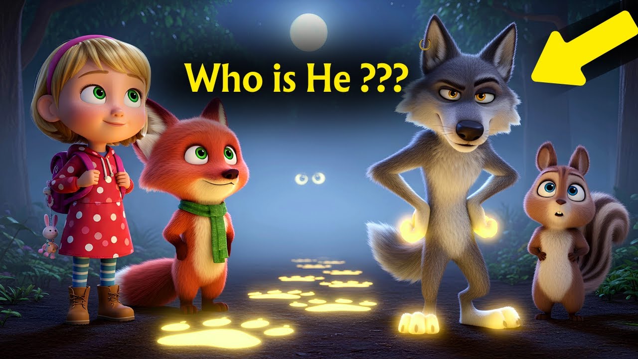 Lina and The Fox - Episode 03 - They Met a Magical Wolf with Glowing ...