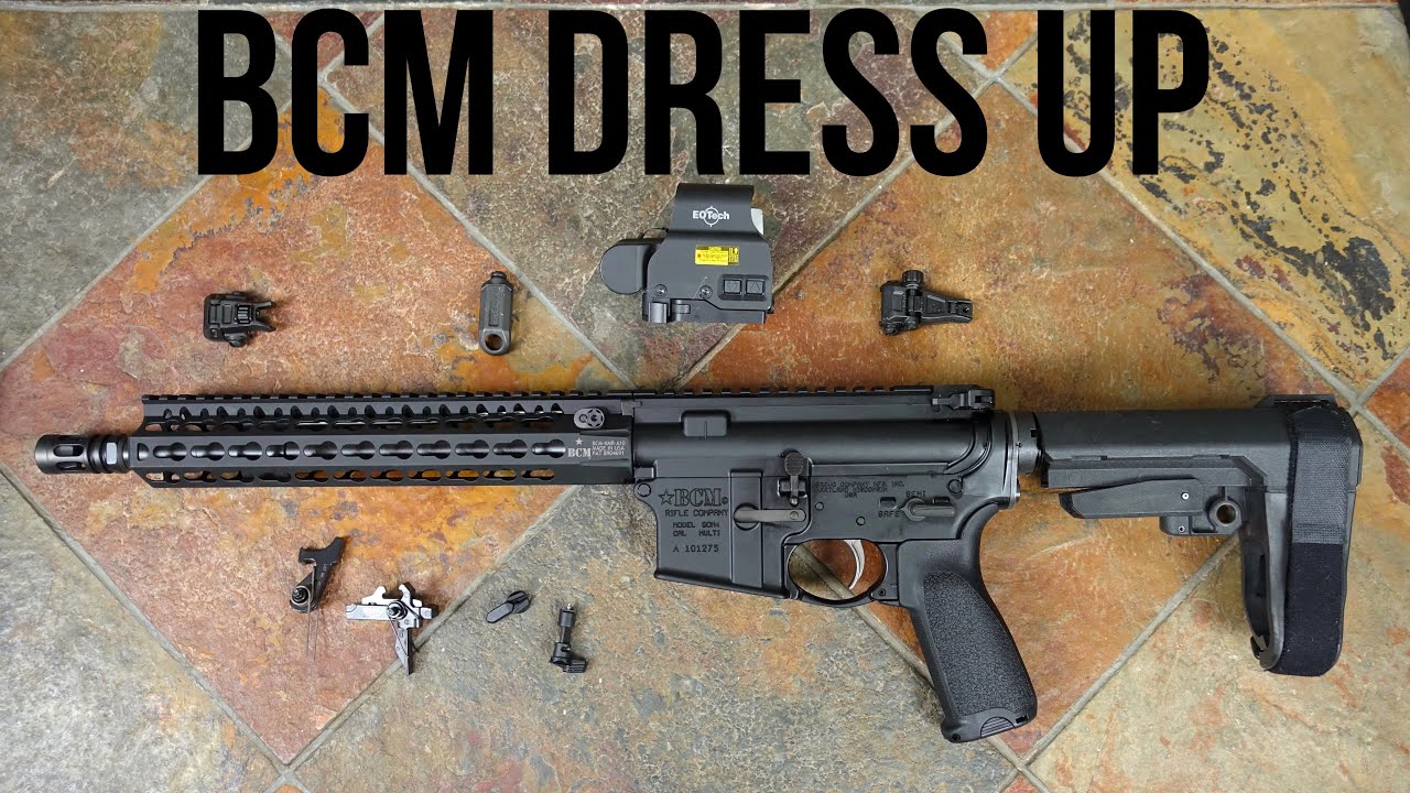 Dressing Up My BCM AR Pistol - YouTube