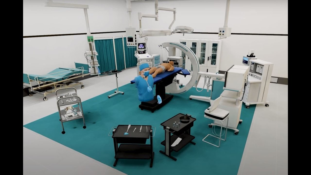 Surgery in Virtual Reality - YouTube