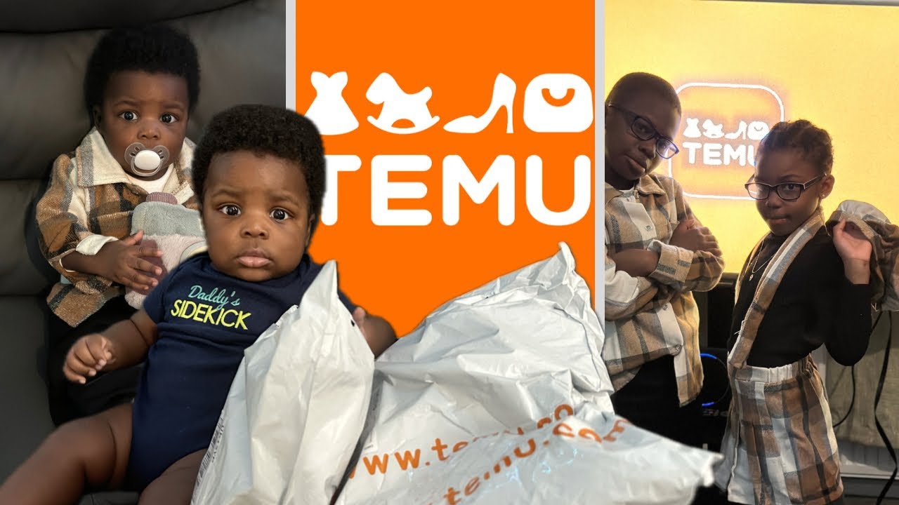 £30 Temu Kids Fashion unboxing & try on haul | What we got from Temu ...