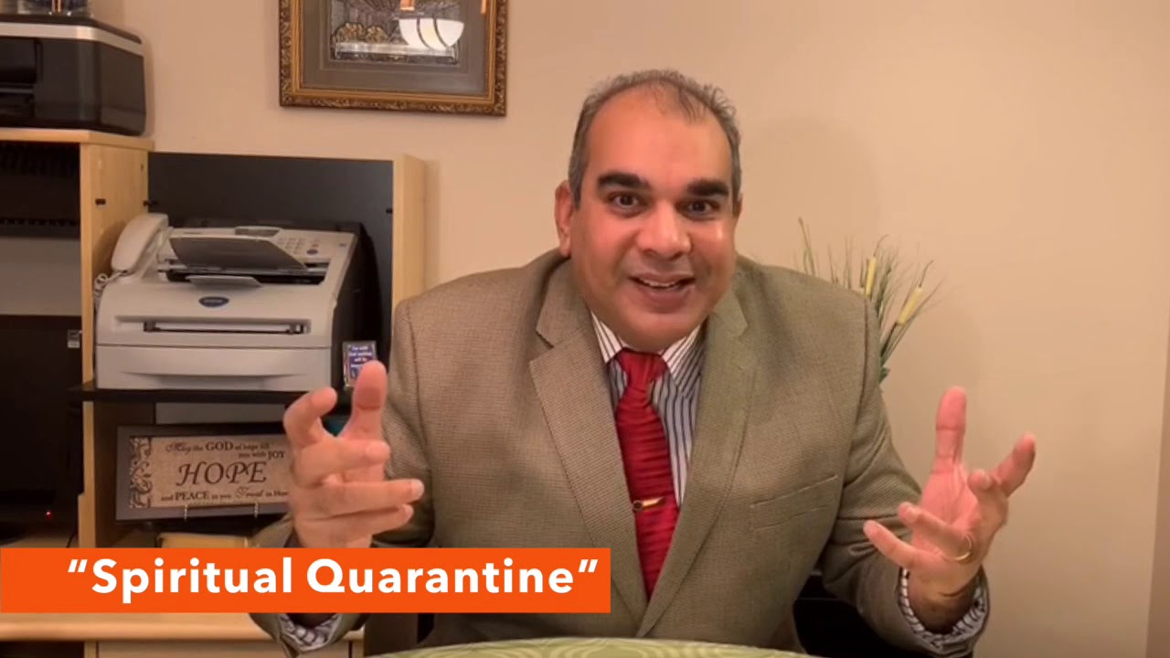 A Time for Spiritual Quarantine. - YouTube