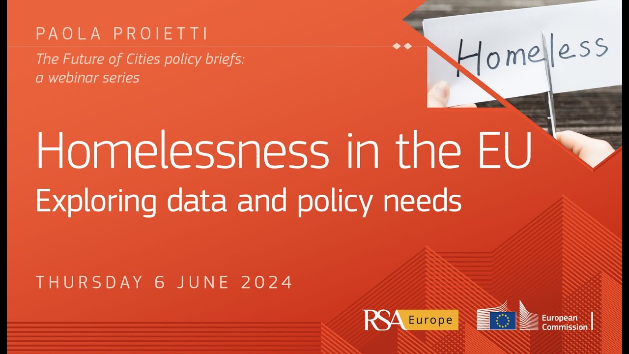 JRC Webinar Series: Homelessness in the EU: Exploring data and policy ...
