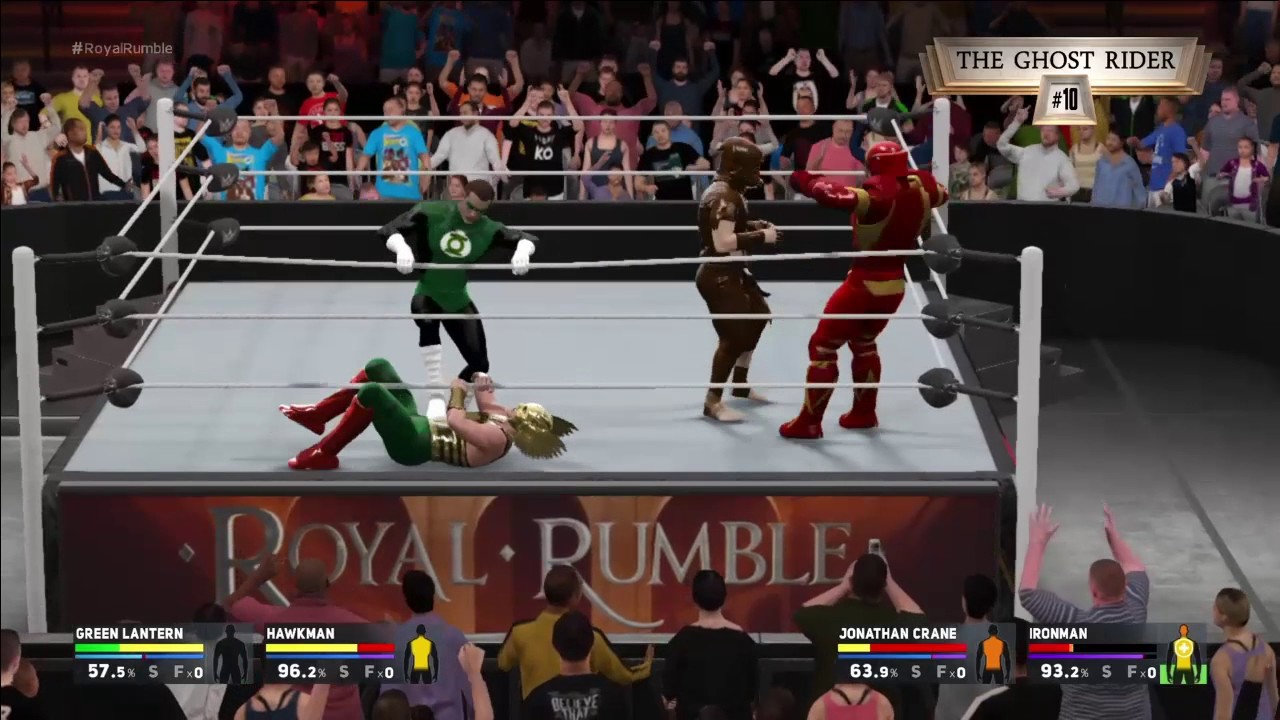 WWE MARVEL/DC Royal Rumble - YouTube