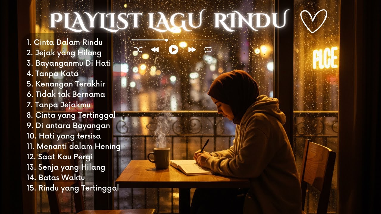 Playlist Lagu Rindu 2025 : Menyentuh Hati dan Jiwa | Sedih Mellow Galau ...