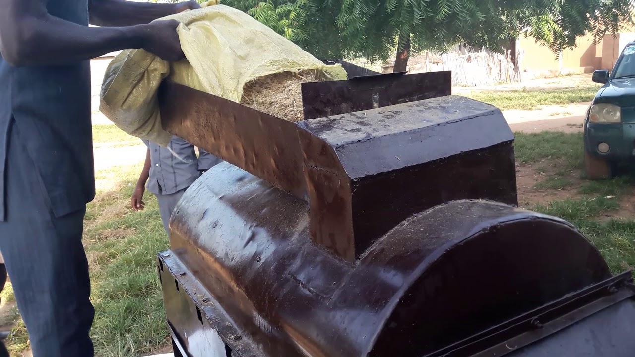 Winnower Machine - YouTube