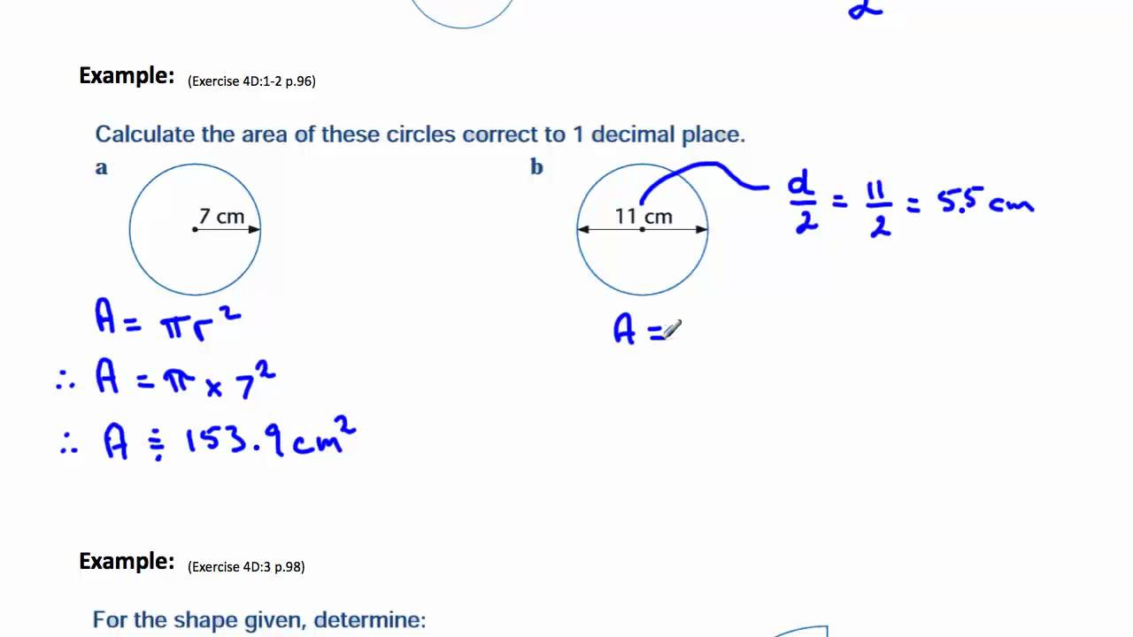 Area Of A Circle