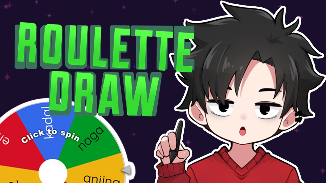 Menggambar karakter PNGtuber [ Roulette Draw ] - YouTube