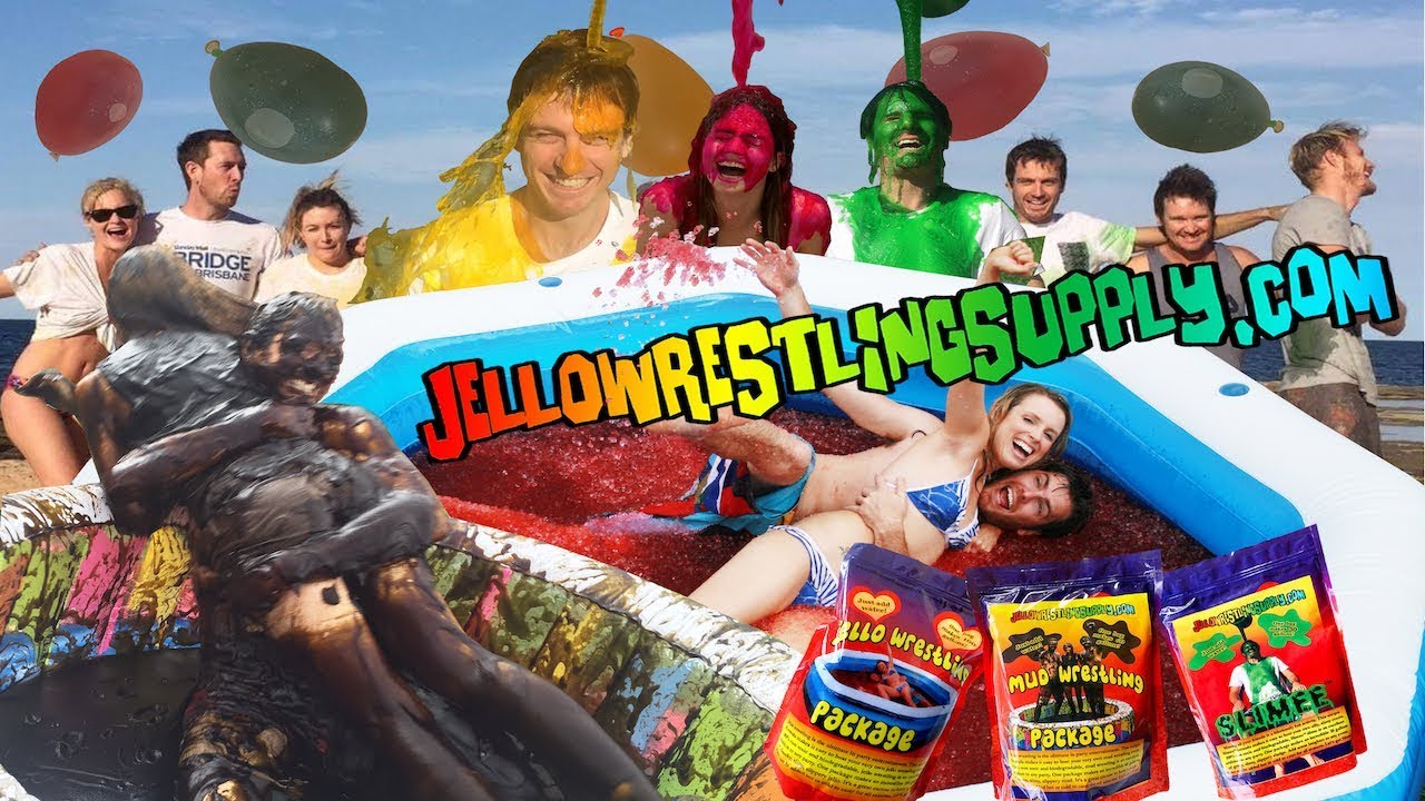 Jello Wrestling Supply Compilation: including Mud wrestling & games to ...