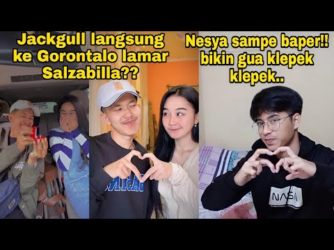 Reaction Salzabilla di lamar jackgul ke Gorontalo tahun baruan bikin Nesya baper part#2