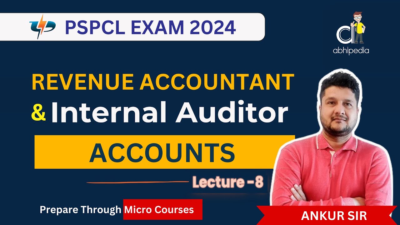 PSPCL Exam 2024 | RA /IA | Accountancy | Subsidiary Books | Lecture 8 | Micro Course | abhipedia ...
