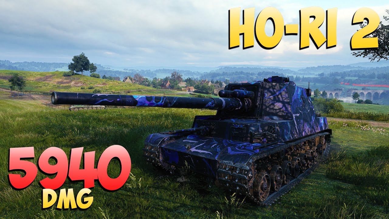 Ho-Ri 2 - 3 Kills 5.9K DMG - Cheerful! - World Of Tanks - YouTube
