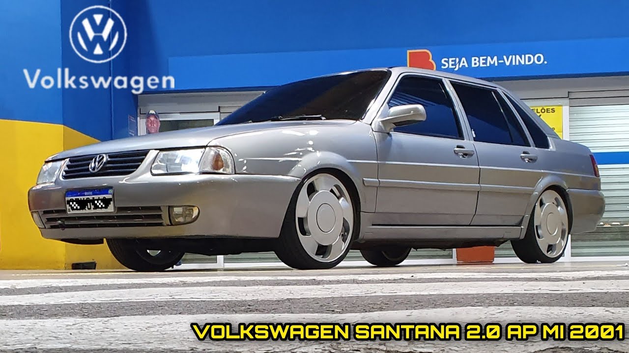 Volkswagen Santana 2.0 AP MI 2000 - Review - (( Gurgel Filmes )) - YouTube