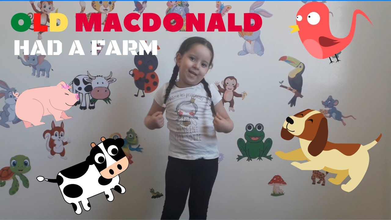 Old Macdonald Had a farm - English Nursery Rhymes & Songs for children ...