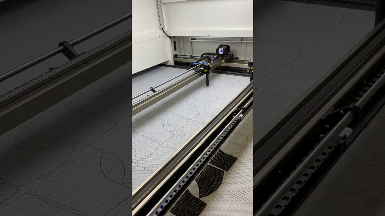 Laser Cutting PPE Masks - YouTube