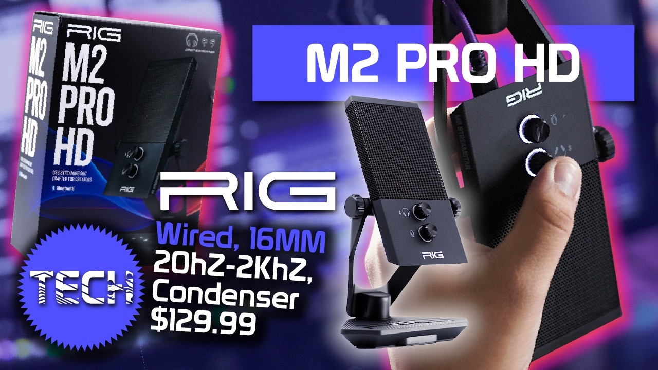 RIG M2 PRO HD Review - A Streaming Mic with Big Promises and Mixed ...