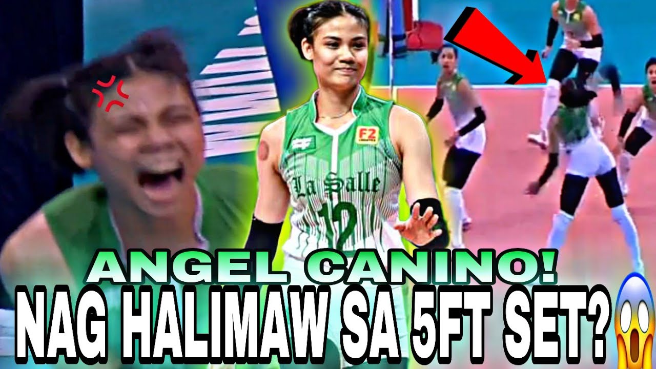 ANGEL CANINO NAG HALIMAW SA 5th SET?😱 | DLSU vs ADU | Round 2 - YouTube