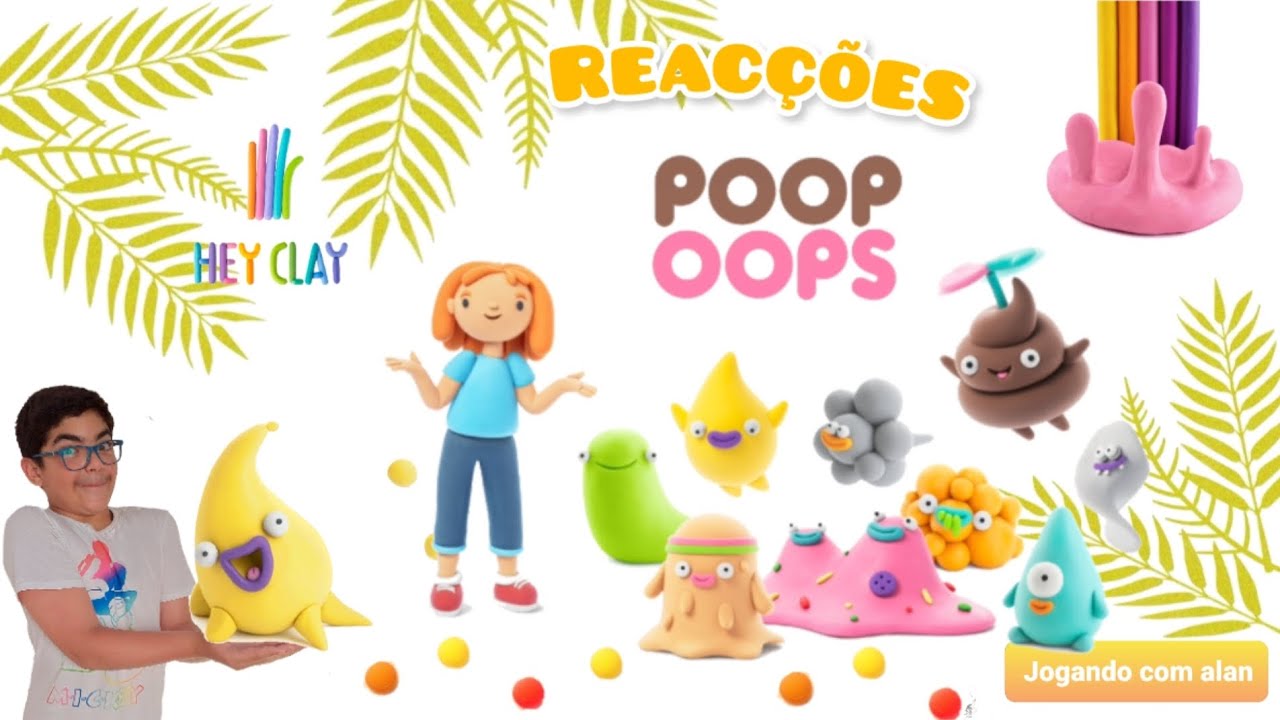Hey clay @Hey-clay Reacções a Poop oops, jogando com Alan - YouTube