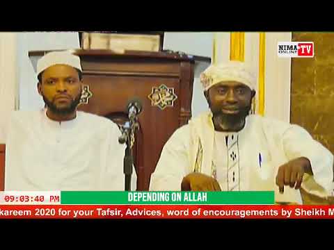 SHEIKH MUHAMMAD AWAL AL HAFIZ: TABARMA TAFSEER 2020 - YouTube