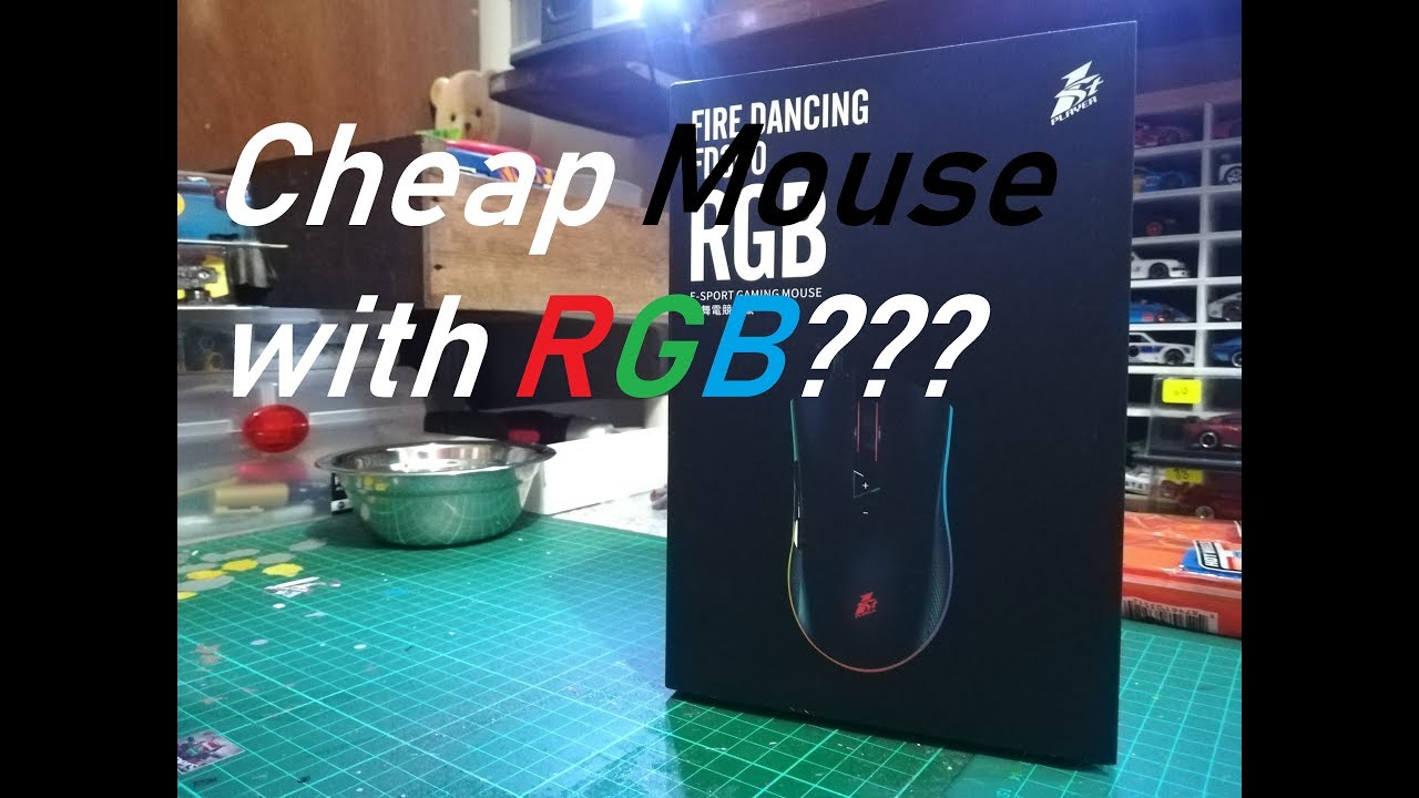 1st Player Fire Dancing FD300 RGB E-Sport Gaming Mouse Review - YouTube