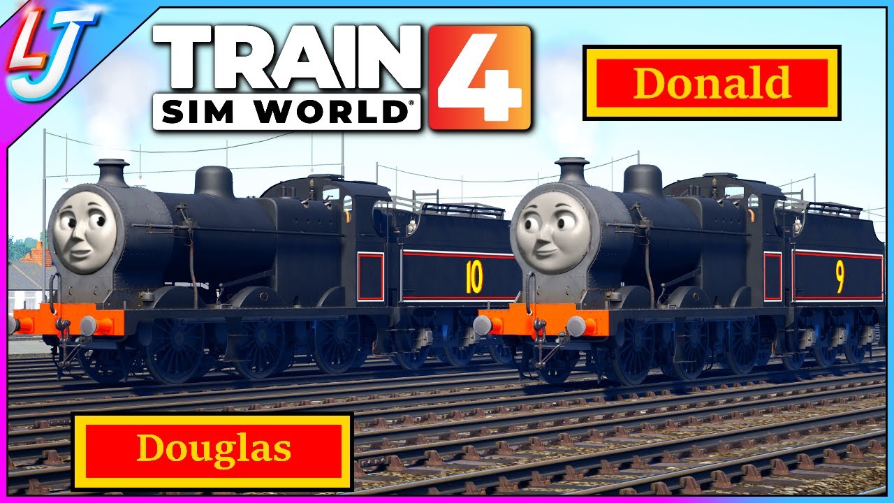 I MADE Donald & Douglas! | Train Sim World 4 (Custom Livery) - YouTube