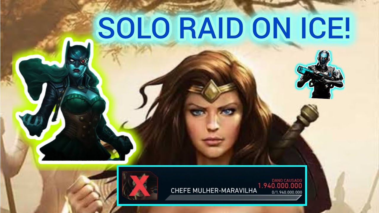 SOLO RAID | HEROIC 7 | BOSS WONDER WOMAN | INJUSTICE 2 MOBILE - YouTube