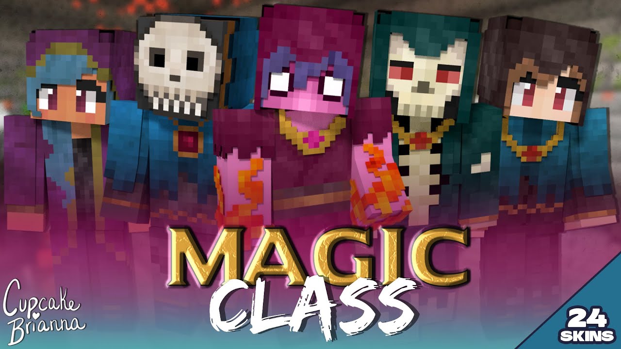Magic Class HD Skin Pack Trailer | Minecraft Marketplace - YouTube