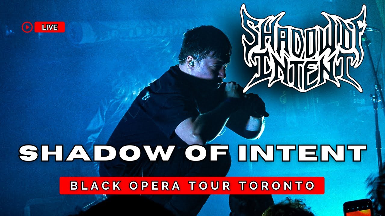 Shadow of Intent - Gravesinger - The Black Opera Tour Live In Toronto ...