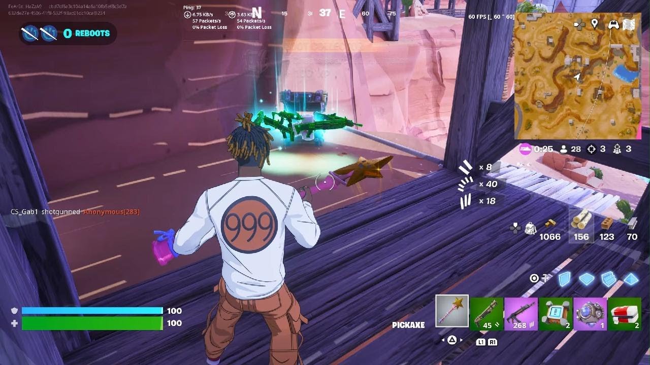 The dev chest in fortnite Reload - YouTube