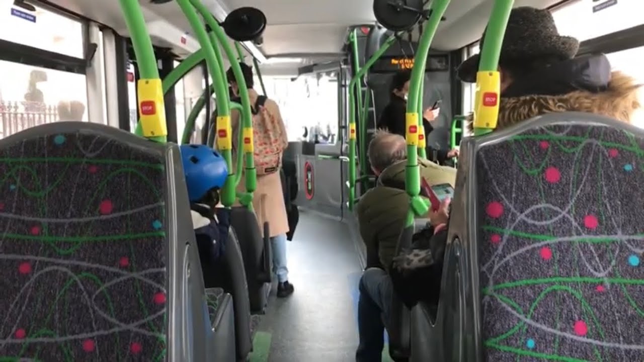 RATP Group Optare Metrodecker EV OME46028 (YJ21EXL) | Route C3 - YouTube