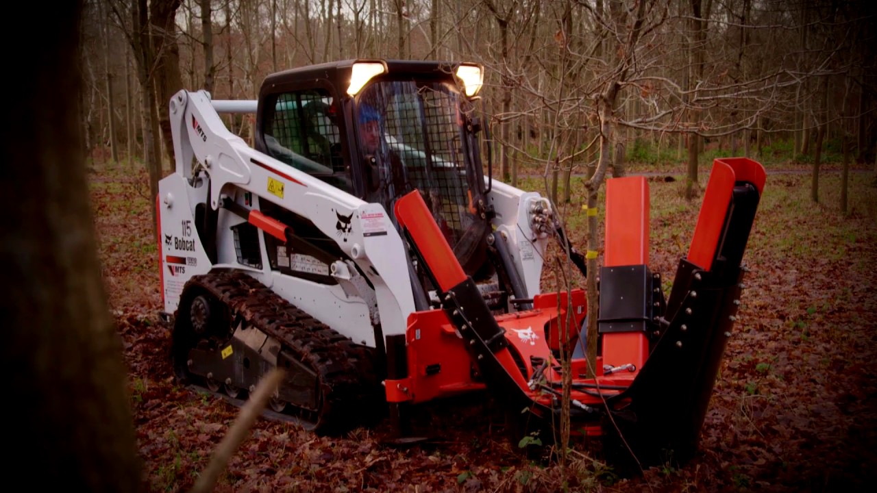 Bobcat Tree Transplanter - YouTube