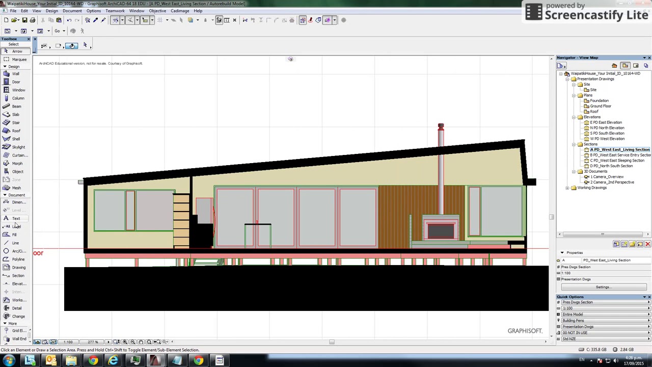 Lesson Note 40 Annotations Elev Sec Part 03 Adding Room Names to ...