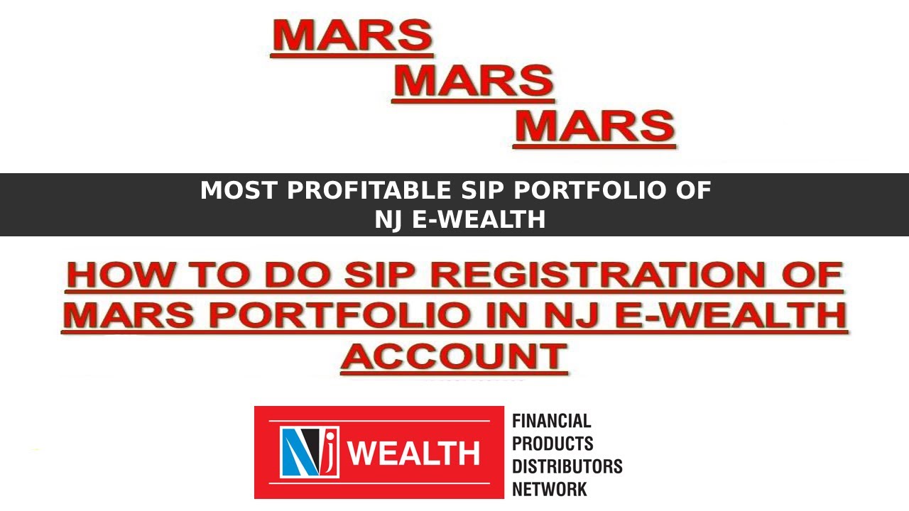 NJ wealth Mars SIP registration In New Update 2021 - YouTube