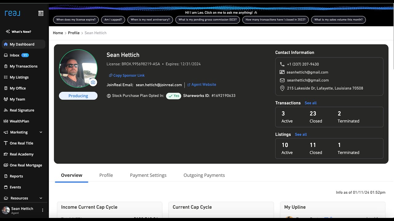 Real Brokers Back End System - YouTube