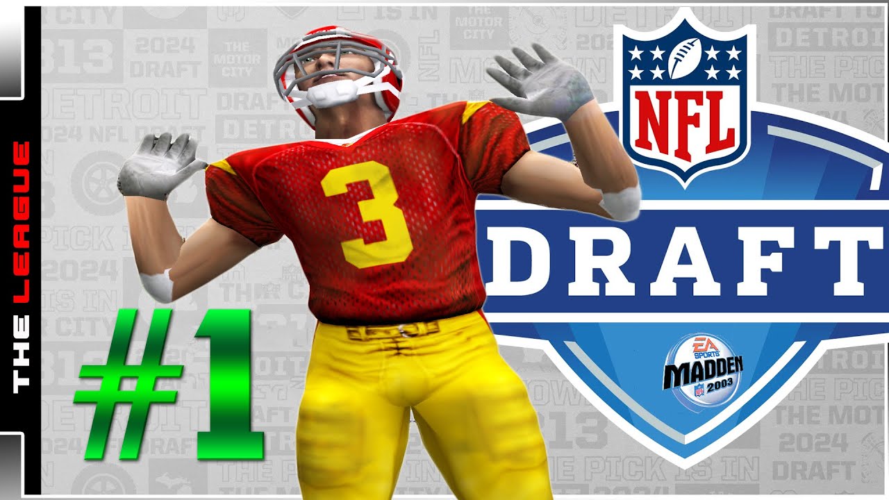 THE MOST UNLIKELY #1 OVERALL PICK - MADDEN NFL 2003 DRAFT SERIES - YouTube