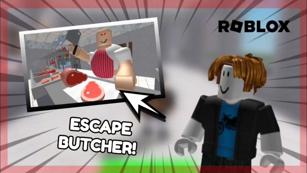 ESCAPE THE BUTCHER SHOP OBBY v Robloxe... - YouTube