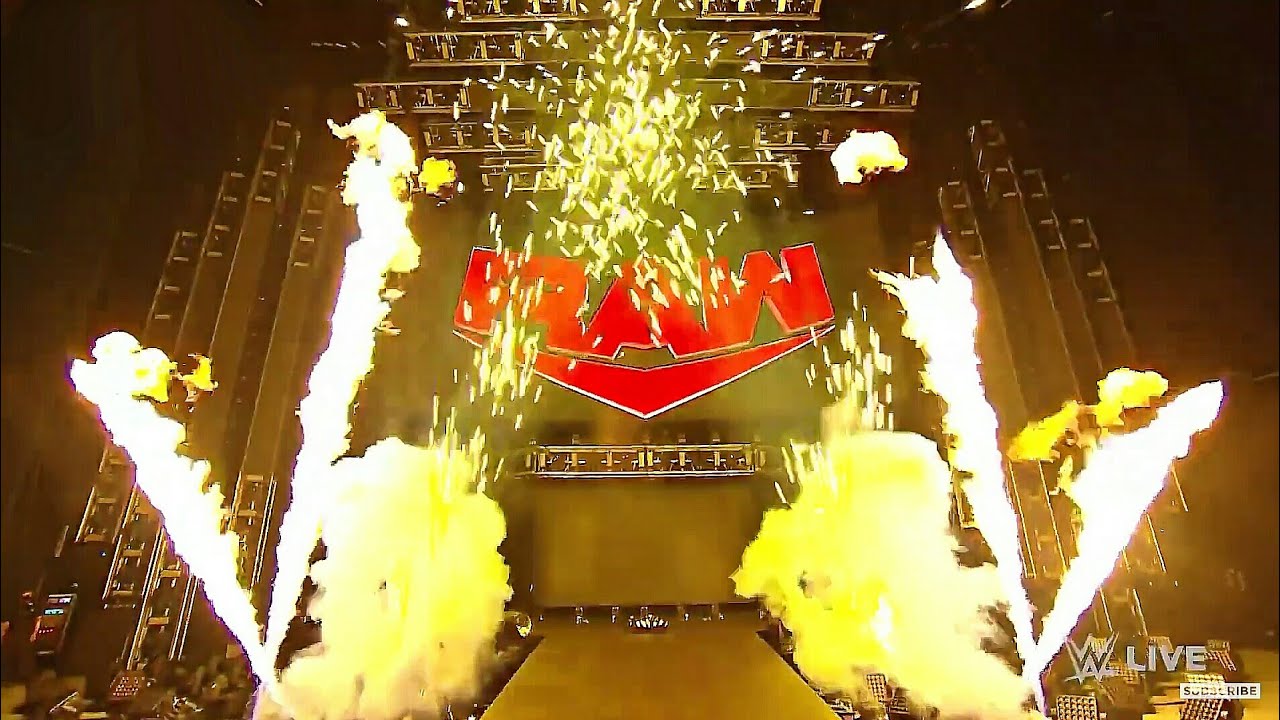 [WWE ThunderDome] - Raw Open Pyro, Aug. 31, 2020 - YouTube