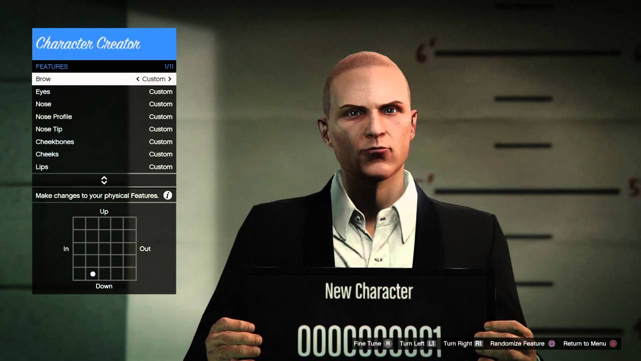 Grand Theft Auto 5 Agent 47 Hitman Online Character tutorial - YouTube