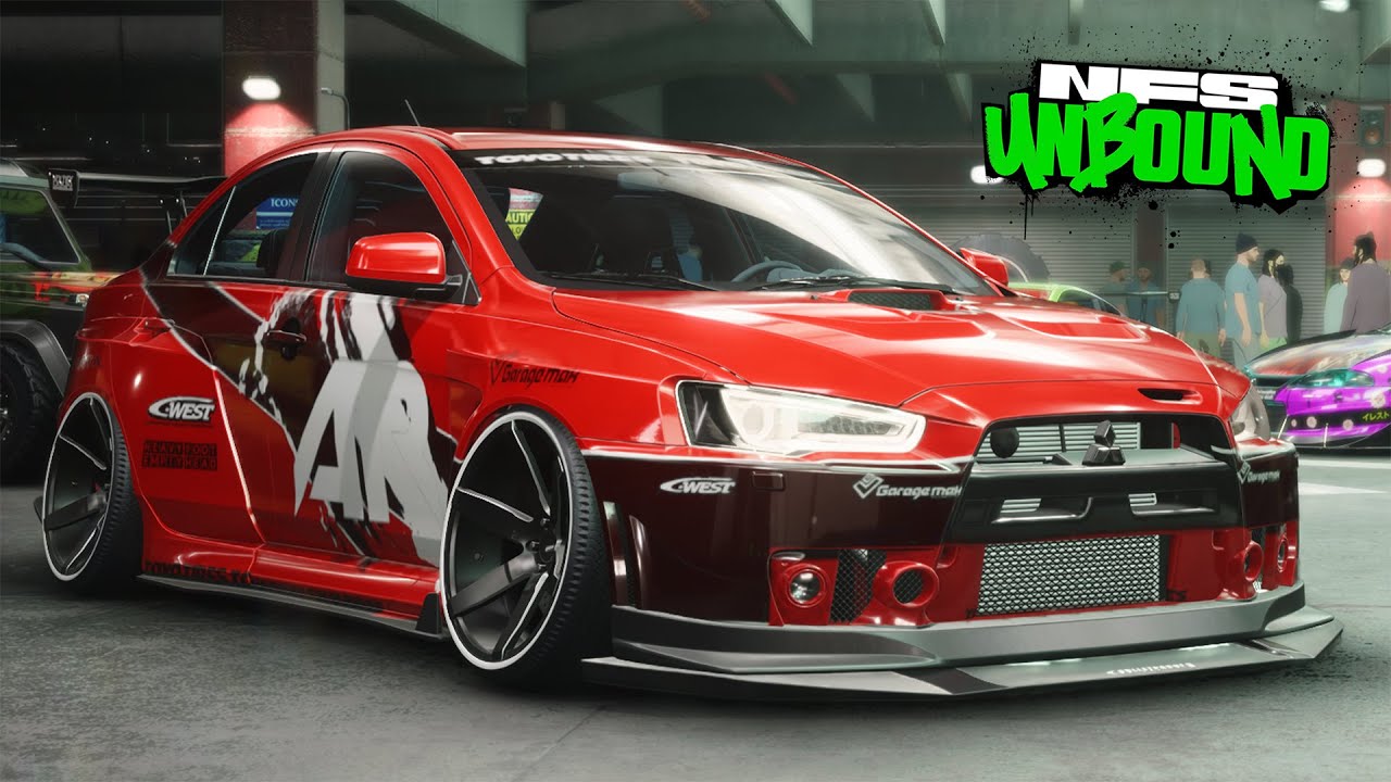 Need for Speed Unbound - Mitsubishi Lancer Evolution X Customization ...