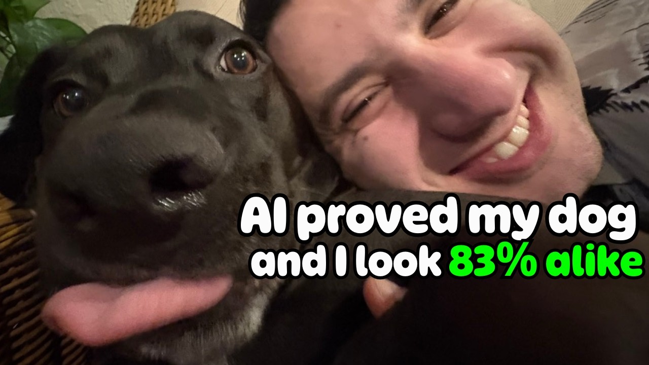 AI proved my dog and I look 83% alike (Silly Valley Ep. 5) - YouTube