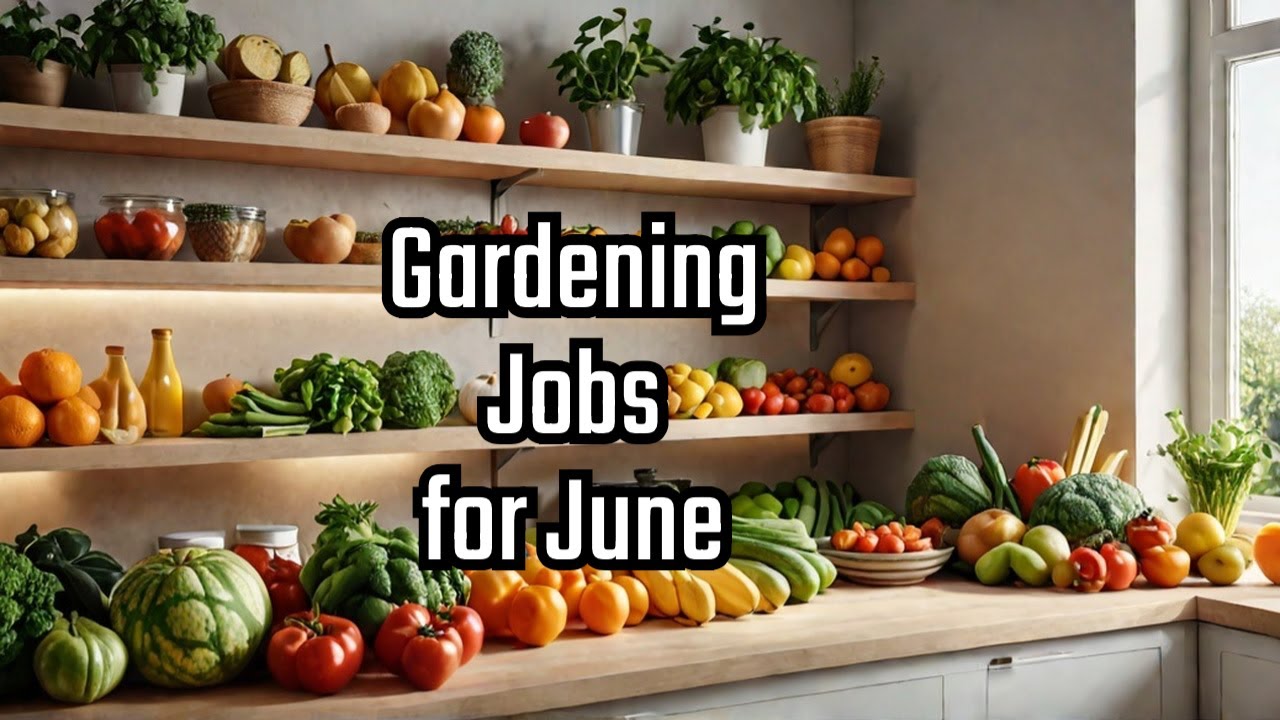 Harvests in June, Tips for endless supplies of delicious food. - YouTube