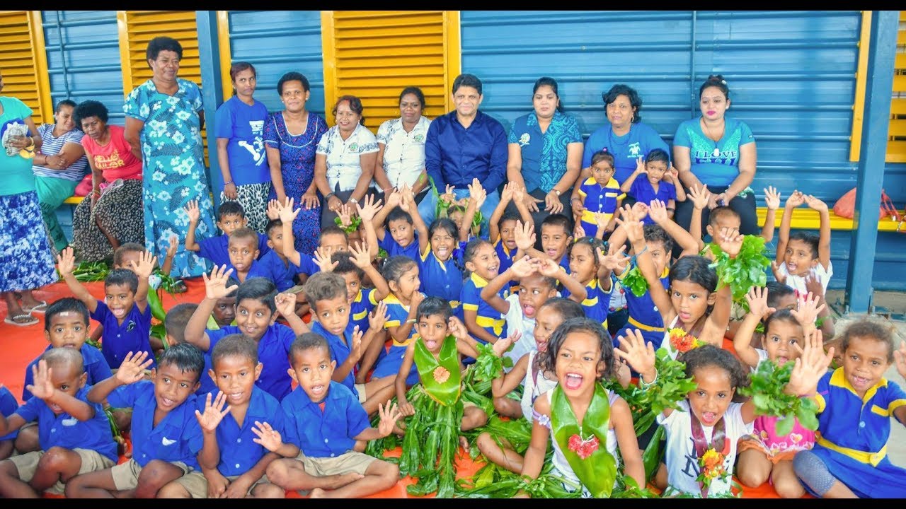 Fijian Attorney-General visits Koroipita Model Town in Lautoka. - YouTube