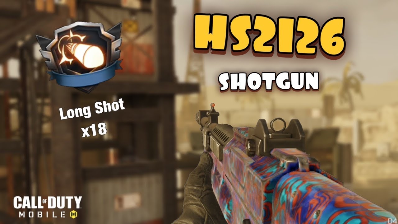 How to Get Easy Long Shots With The HS2126 Shotgun *Fast* | COD Mobile ...